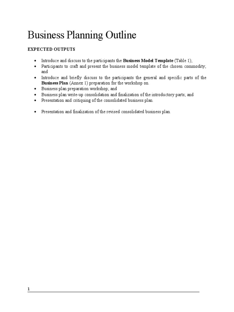 Business Plan Guide | PDF | Market (Economics) | Demand