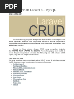 Praktikum Laravel CRUD Sederhana Mahasiswa | PDF