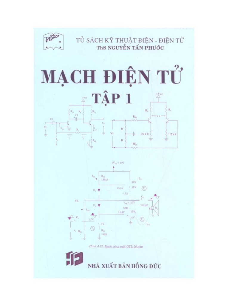 Mach Dien Tu Tap1 | PDF