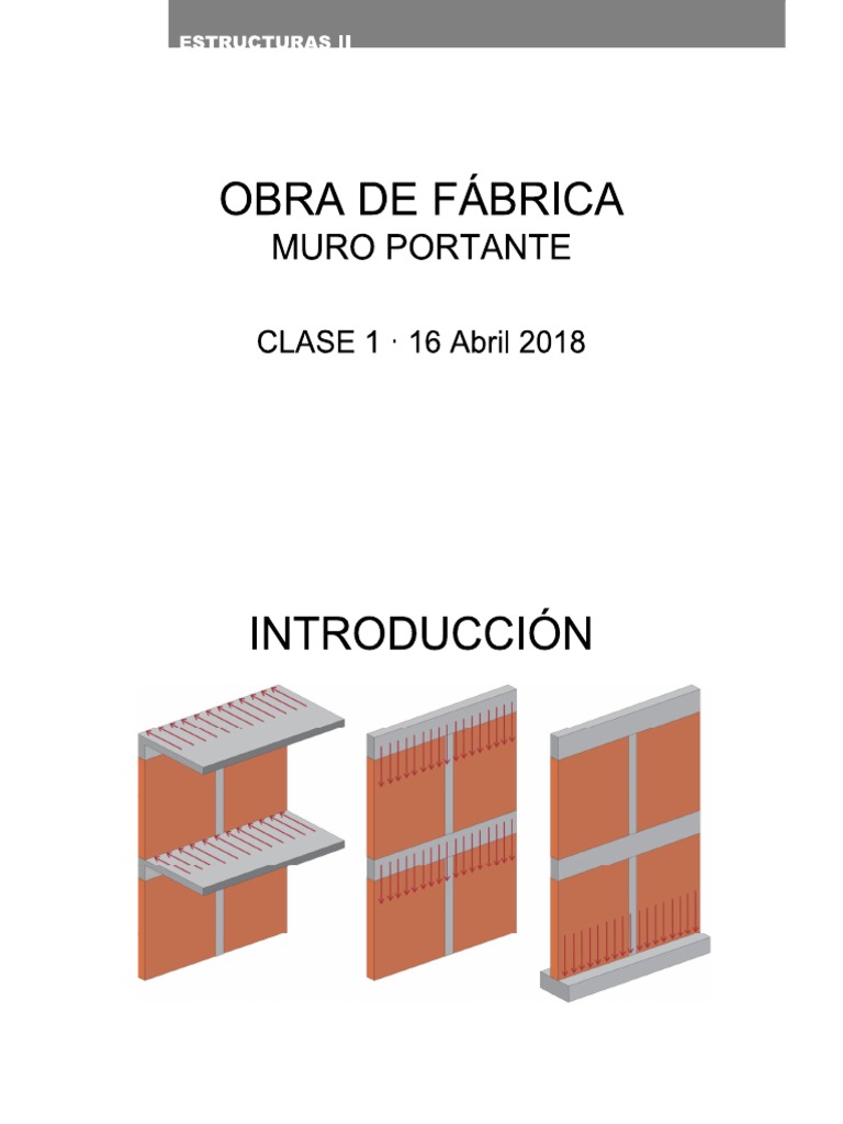 10-Clase 10 Muro Portante 1-2 | PDF