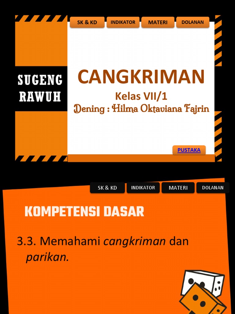 Cangkriman: Definisi dan Jenis | PDF