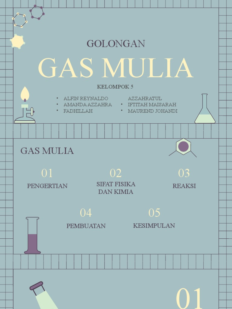 Golongan Gas Mulia | PDF