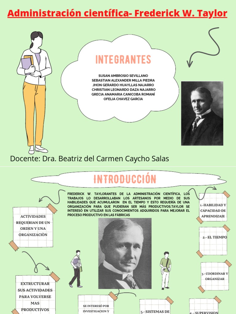 Adm Cient Frederick W. Taylor | PDF | Business | Economias