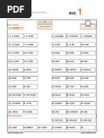 Denah Kursi Bus Pariwisata 50 Seat | PDF
