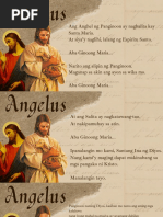 Angelus (Tagalog) | PDF