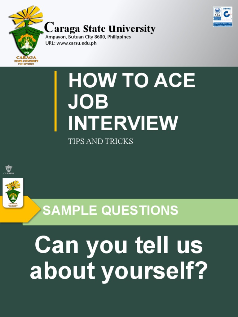 How To Ace Job Interview | PDF | Humanities | Social Sciences