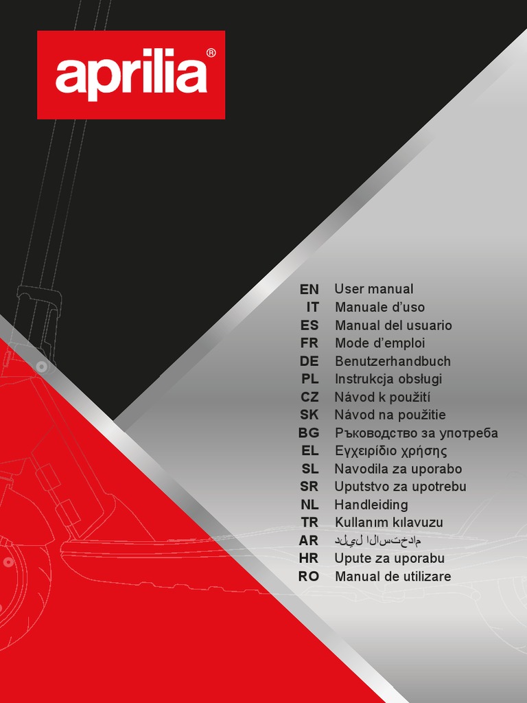 Aprilia Manuale AP MO 000001 Rev. 2 DIGITAL 1 | Download Free PDF ...
