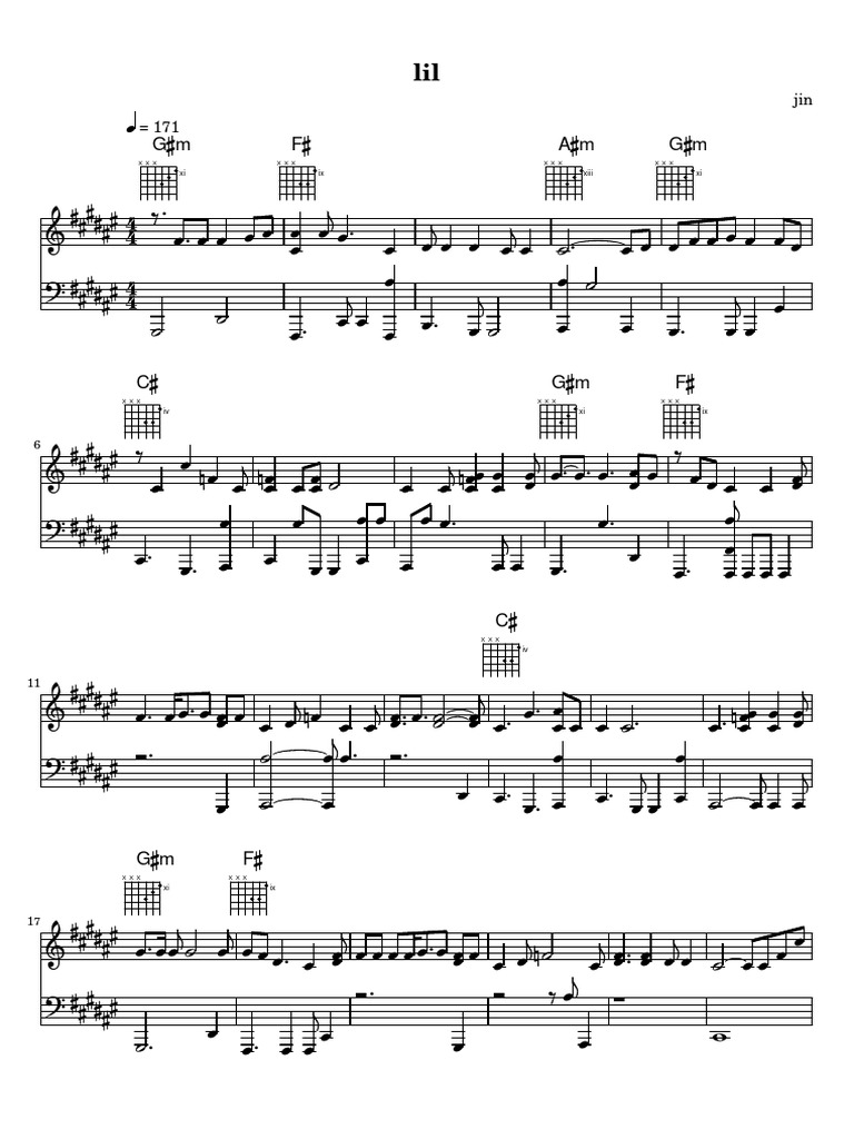 Mezmur Sheet Music | PDF