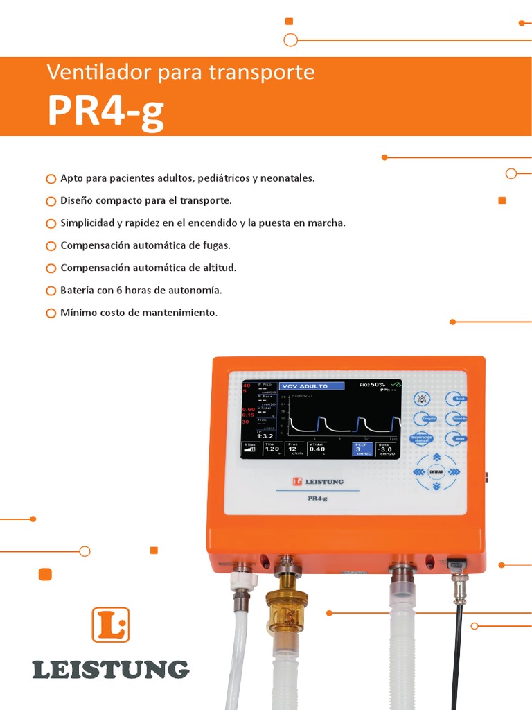 Ventilador Transporte PR4G | PDF