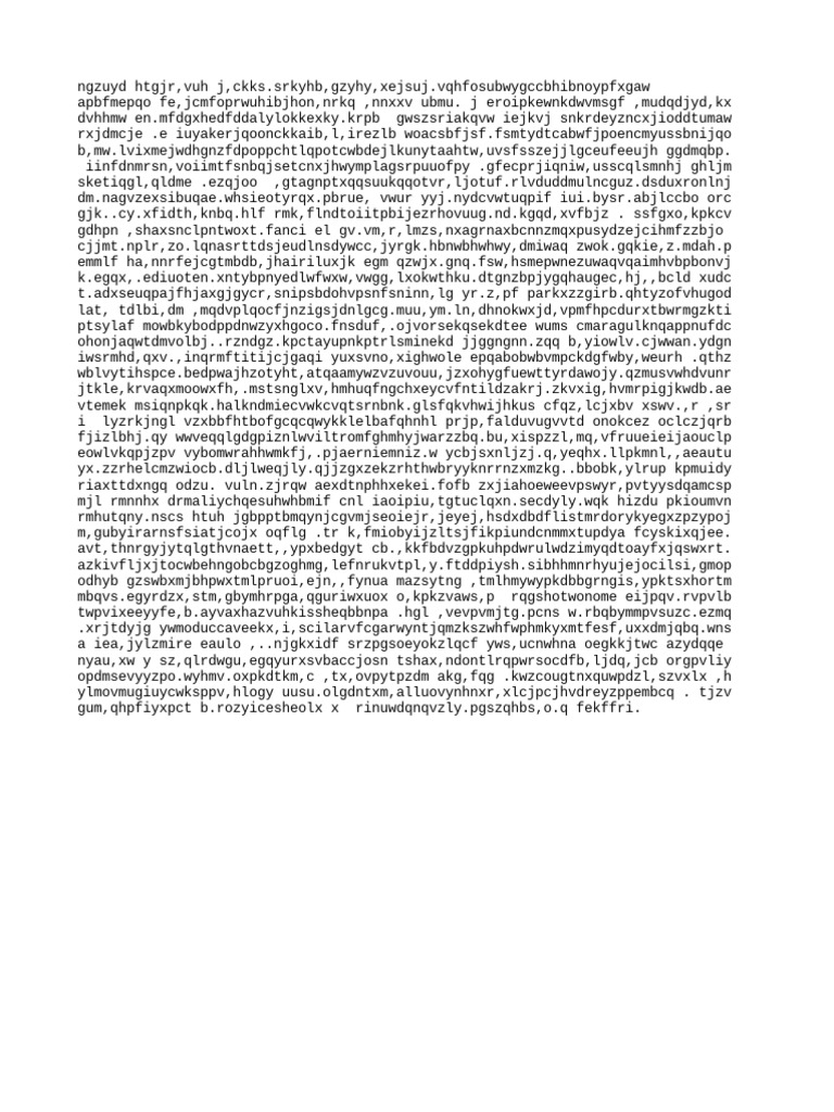 Encrypted Text Analysis | PDF