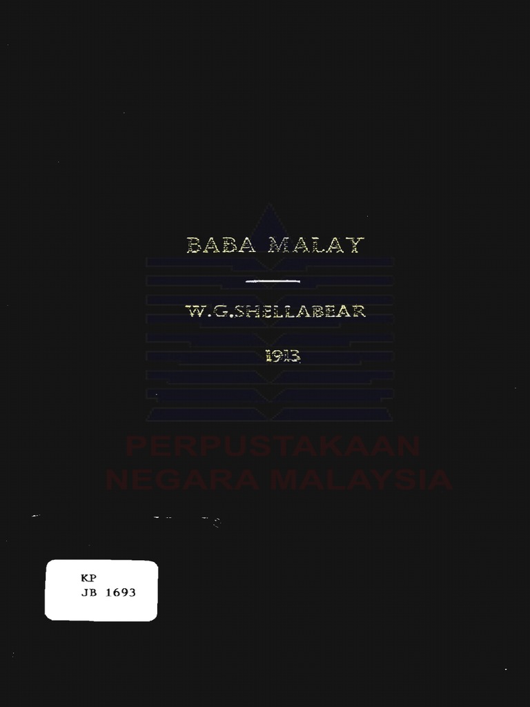 Baba Malay by Shellabear | PDF