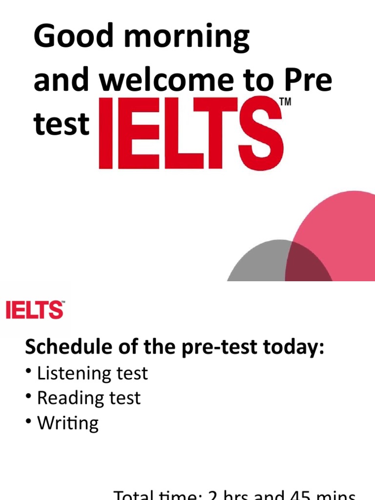 Ielts Pre Test Pdf