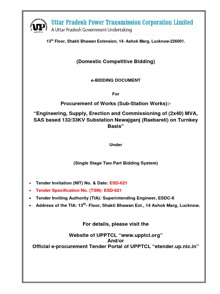 TS621 | PDF | Consortium | Joint Venture