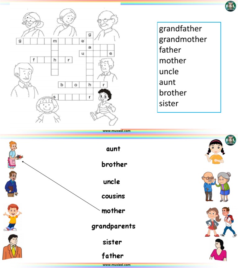 My-Family-matching-Worksheet | PDF