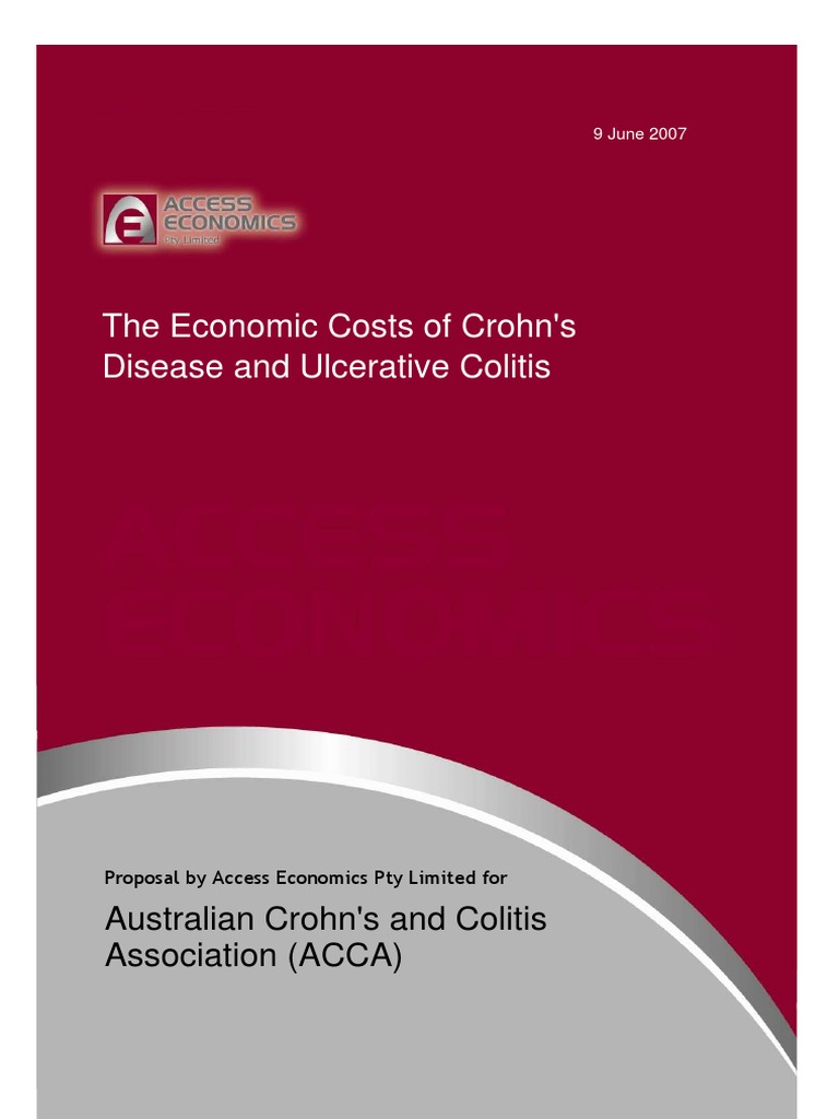 Deloitte Access Economics Report | PDF | Inflammatory Bowel Disease ...