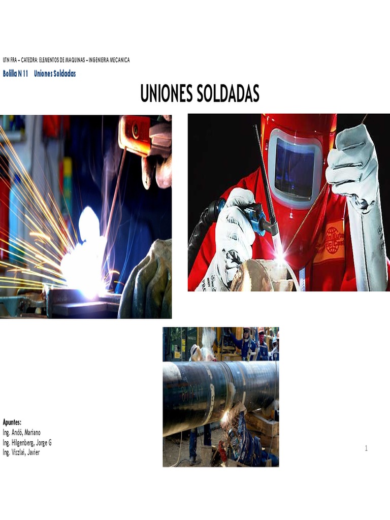 11-Uniones Soldadas | PDF | Soldadura | Construcción