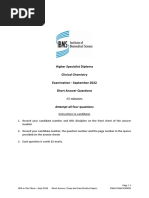 Sop Sickling Test | PDF | Laboratories | Blood