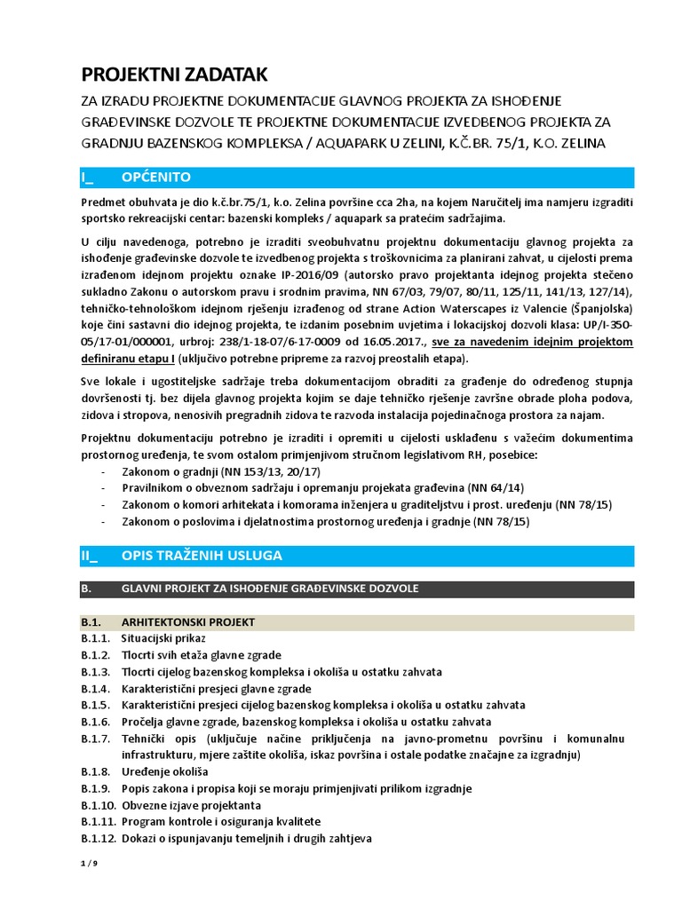 Projektni Zadatak | PDF