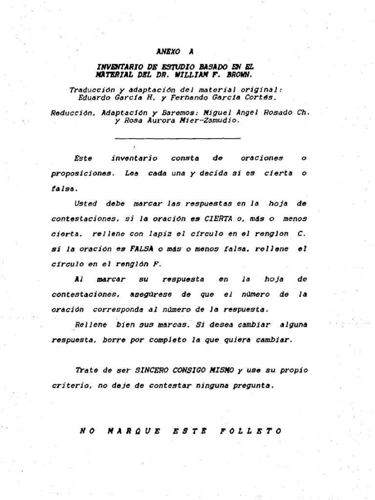 Test Bo | PDF | Modificación de comportamiento | Lingüística