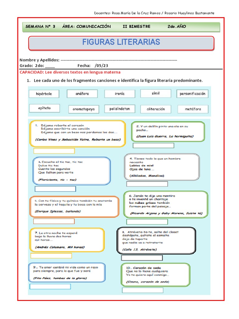 Figuras Literarias | PDF
