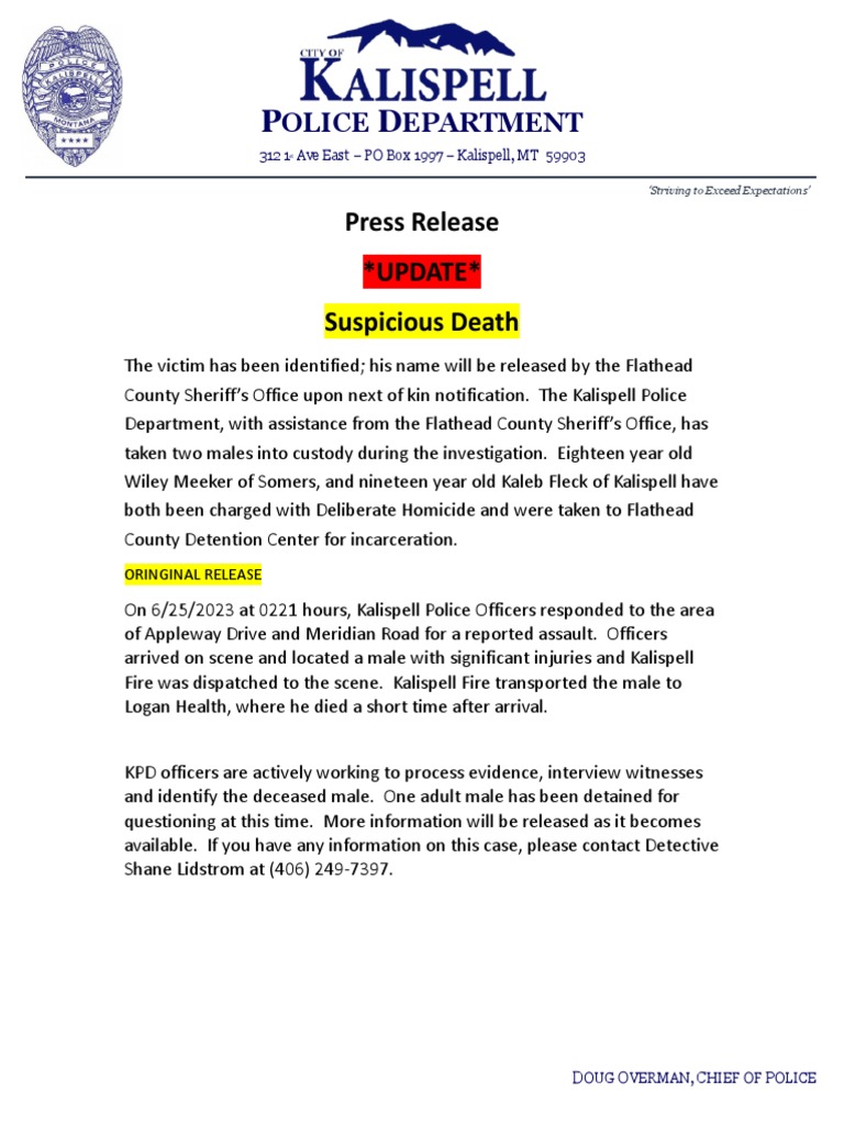 Press Release 6-25-2023 UPDATE | PDF