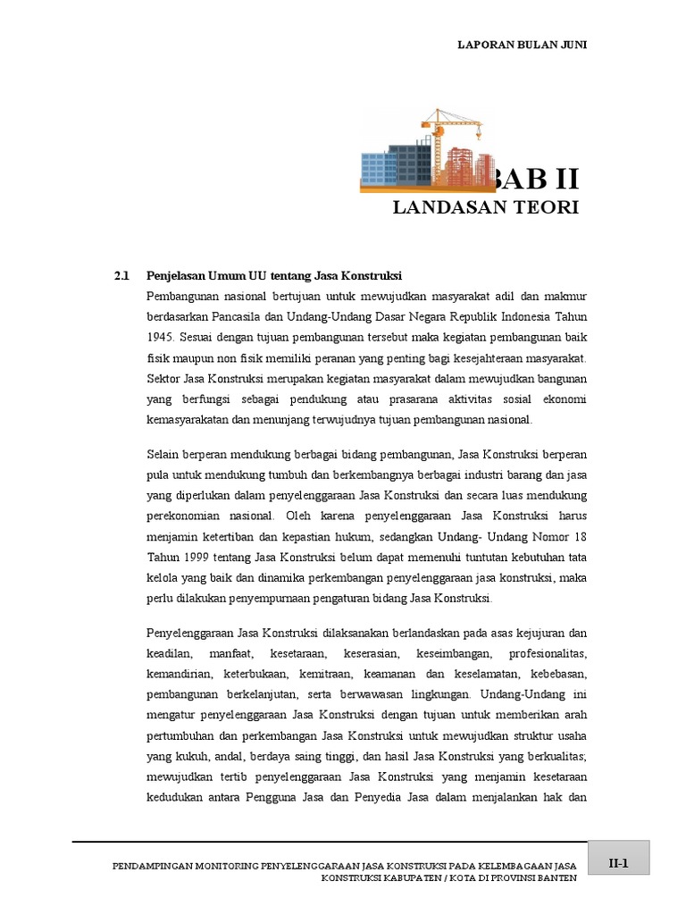 BAB 2 - Tinjauan Teoritis | PDF