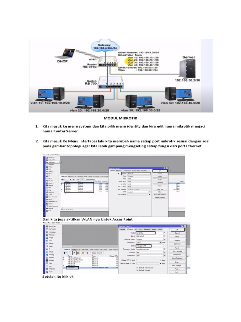 Modul Mikrotik | PDF