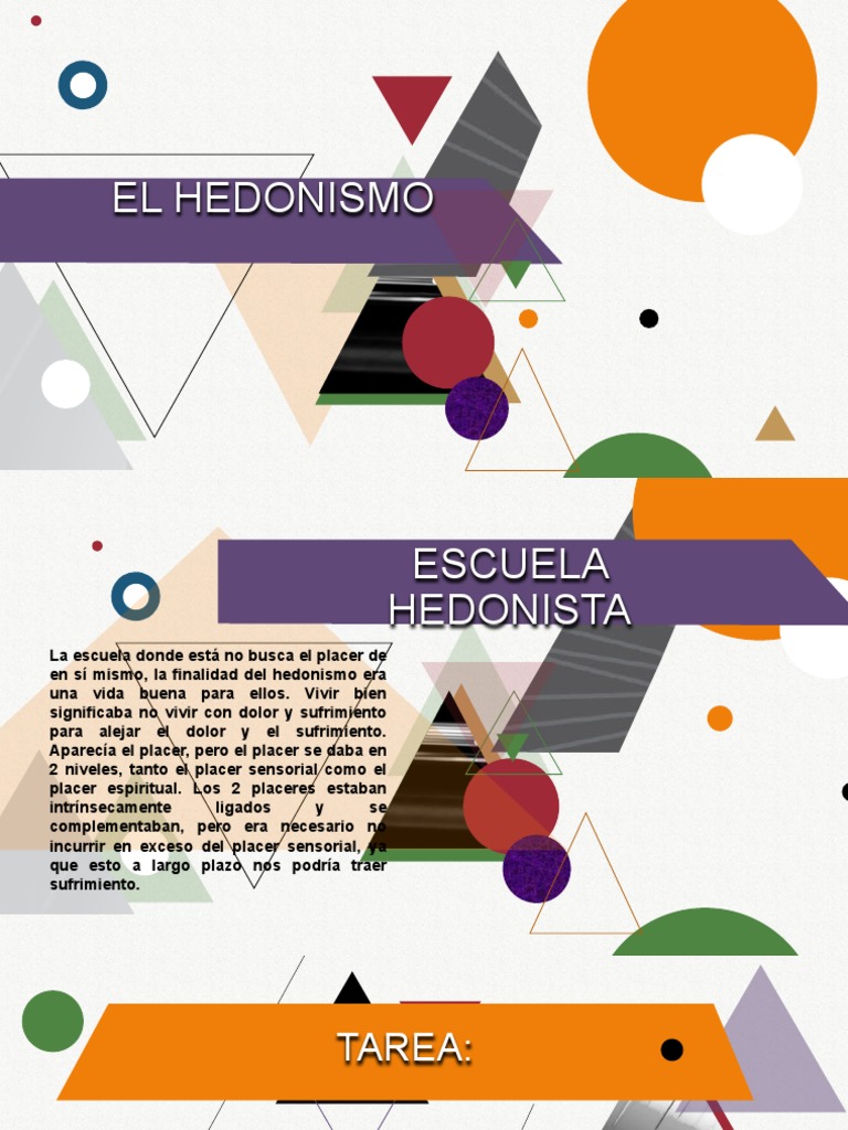 El Hedonismo | PDF | Hedonismo | Placer