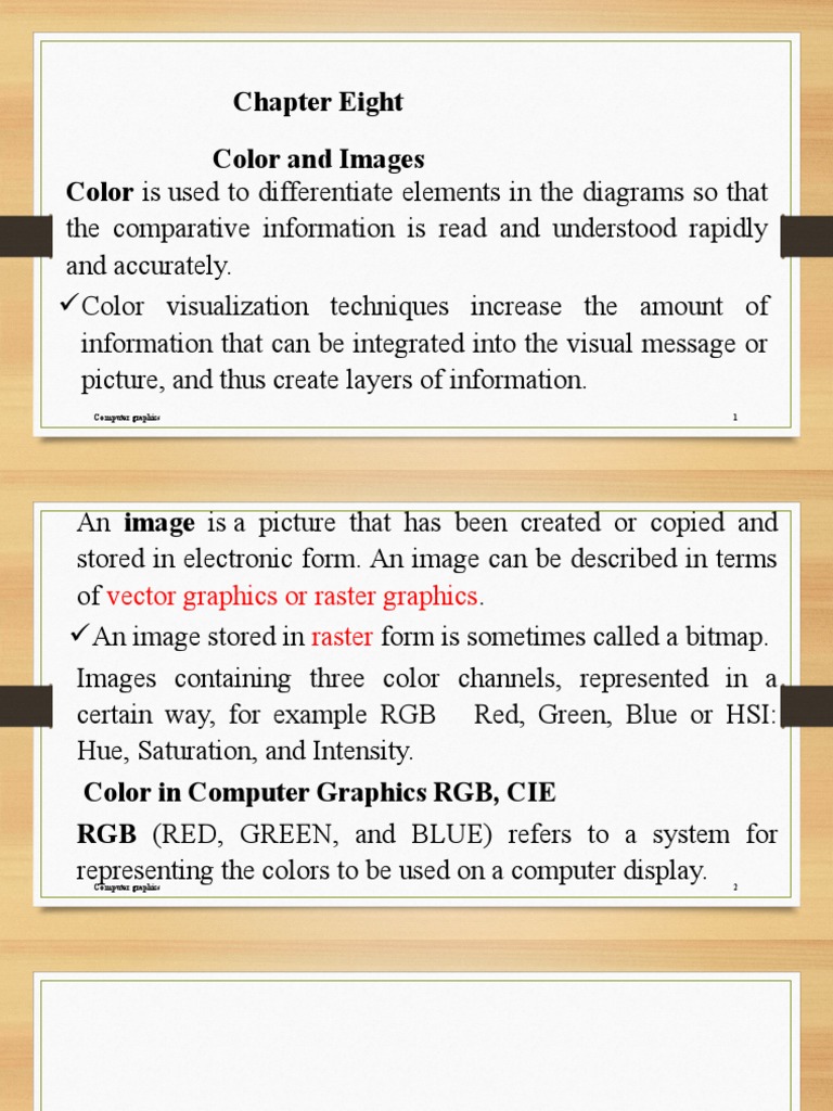CH 8 | PDF | Raw Image Format | Imaging
