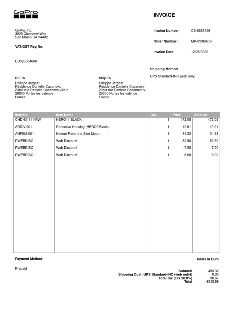 Receipt CS-6686456 | PDF | Invoice | Business