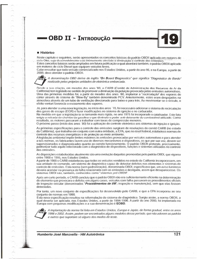 OBD II - Parte I | PDF