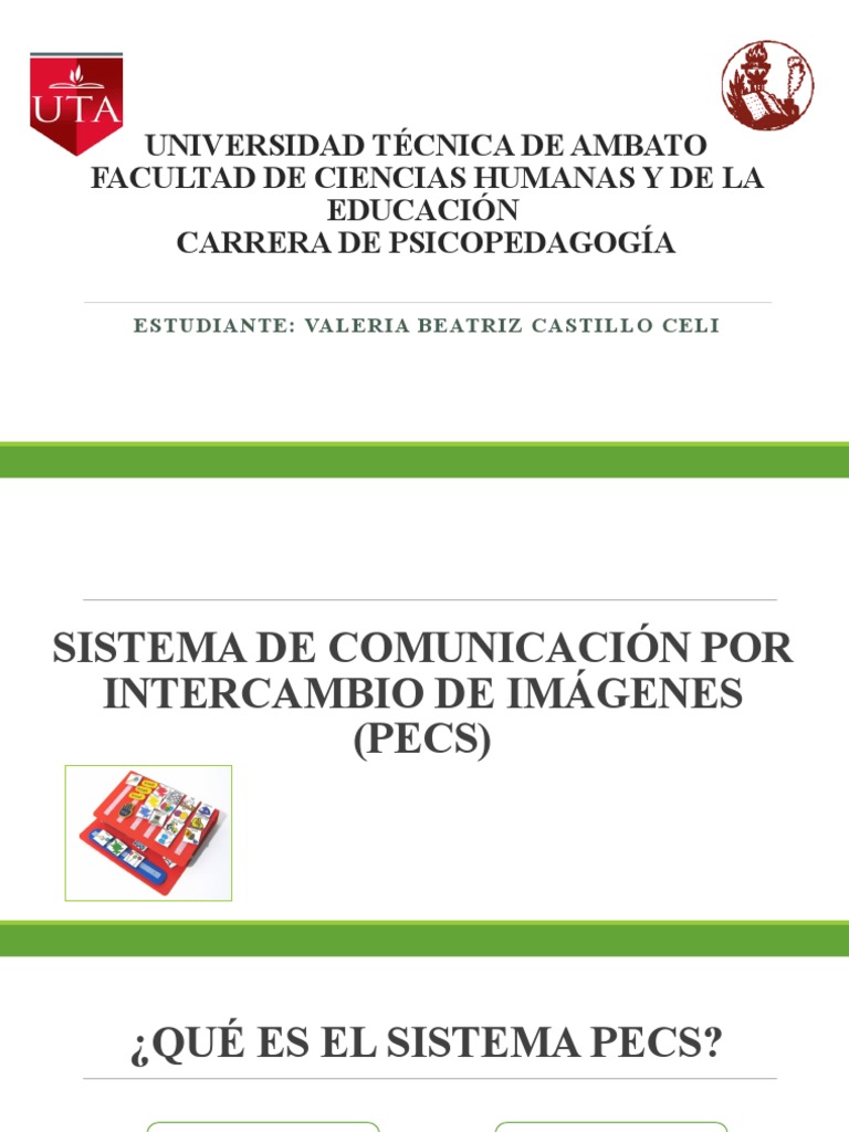 Sistema Pecs | PDF