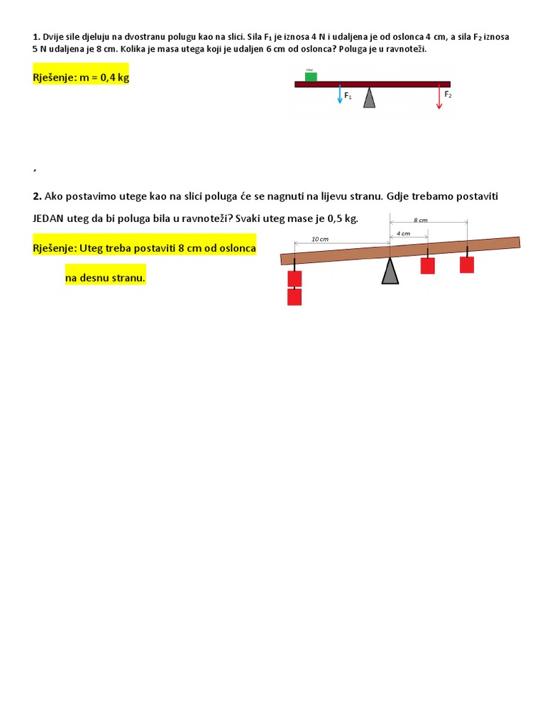zadaća_poluga | PDF