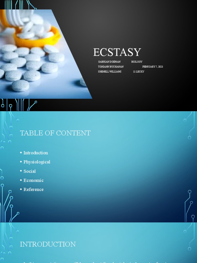 Ecstasy | PDF | Mdma | Drugs