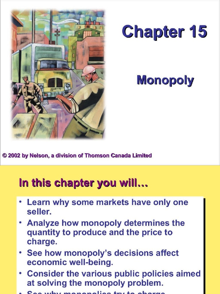 Chapter 15 Monopoly | PDF