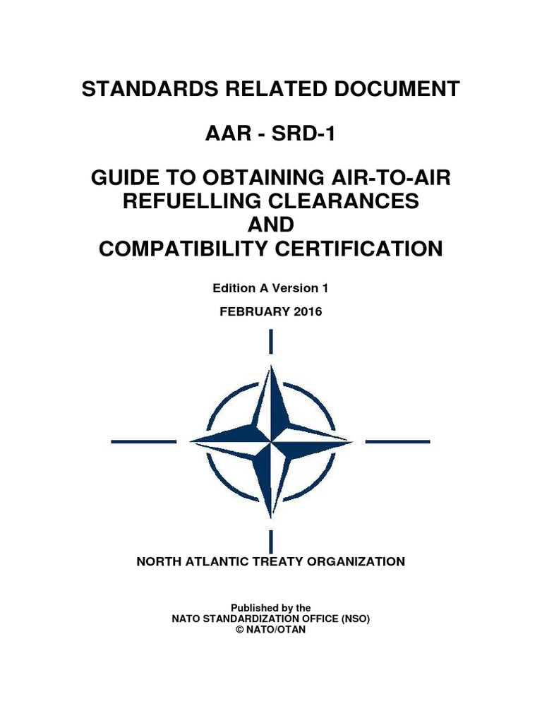 AAR Clearance Guide for NATO Operations | PDF | Aerial Refueling ...