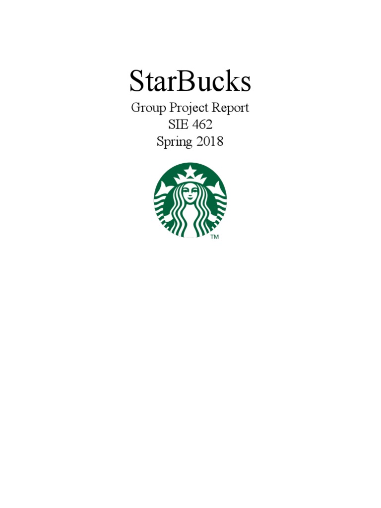 462 Sample Report 2 | PDF | Forecasting | Starbucks