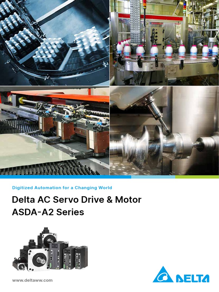 Delta ASDA-A2 Servo Drive Overview | PDF | Electric Motor | Automation