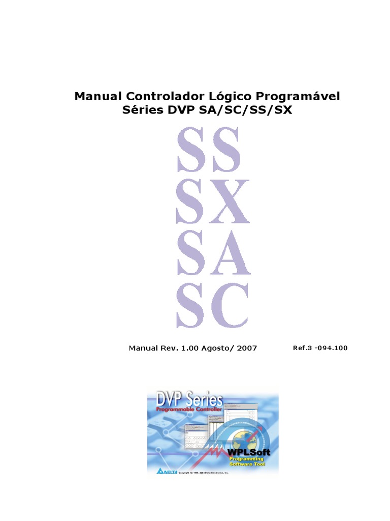 Delta Manual DVP Portugues PDF Parte1 | PDF | Controlador lógico programável | Informática