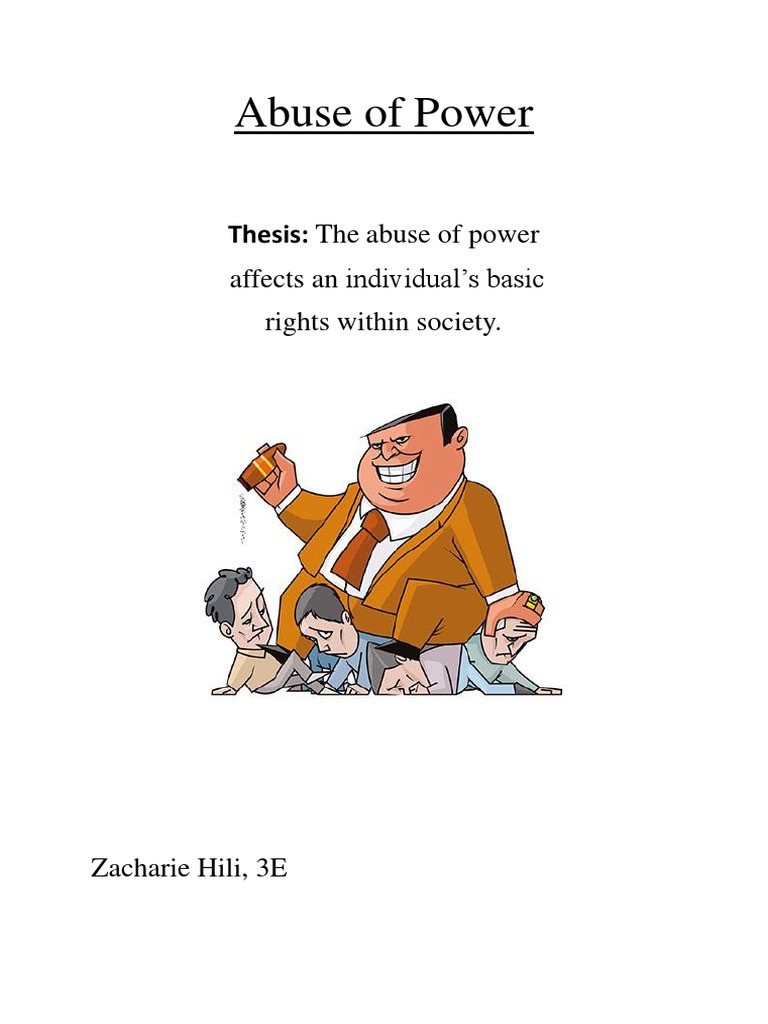 Abuse of Power Real | PDF | Young Adult