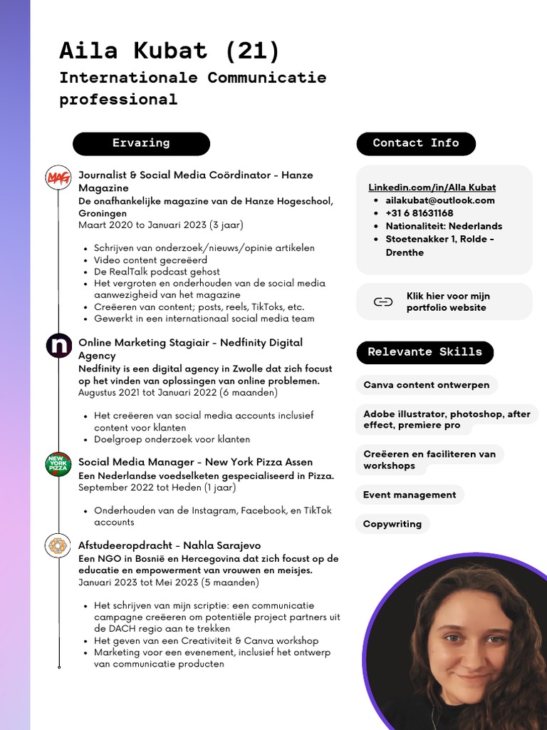 Aila Kubat - CV | PDF