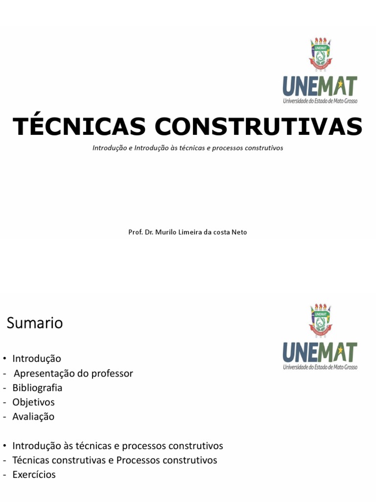 Aula Tec 1 | Download grátis PDF | Drywall | Qualidade (negócios)