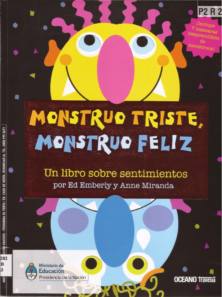 Monstruo Triste, Monstruo Feliz - Ed Emberly - 230622 - 075249 | PDF