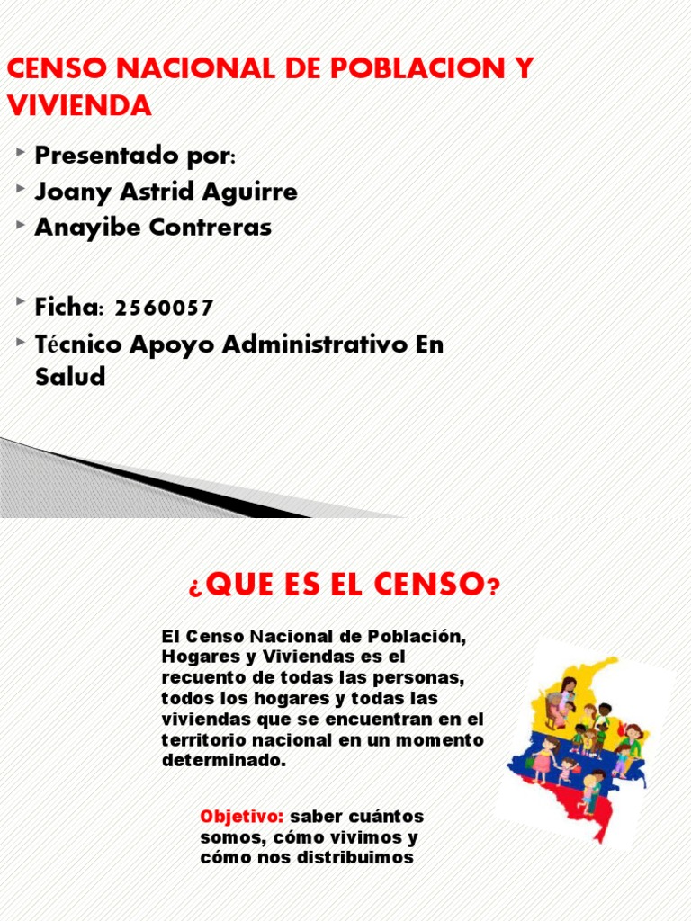 Censo Nacional de Poblacion y Vivienda 1 | PDF | Censo | Población