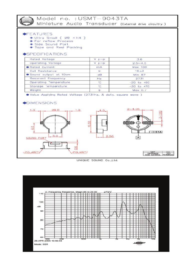 Usmt 9043ta | PDF