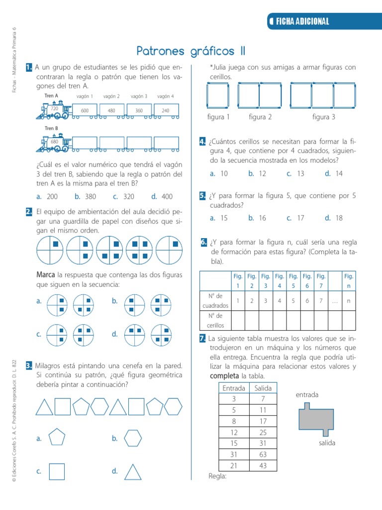 Patrones Gráficos para Primaria II | PDF