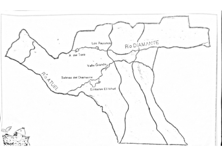Mapa Relieve de San Rafael | PDF