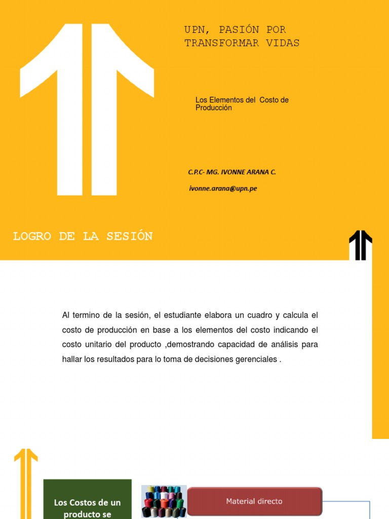 Sesion 7 Upn | PDF | Contabilidad | Negocios económicos