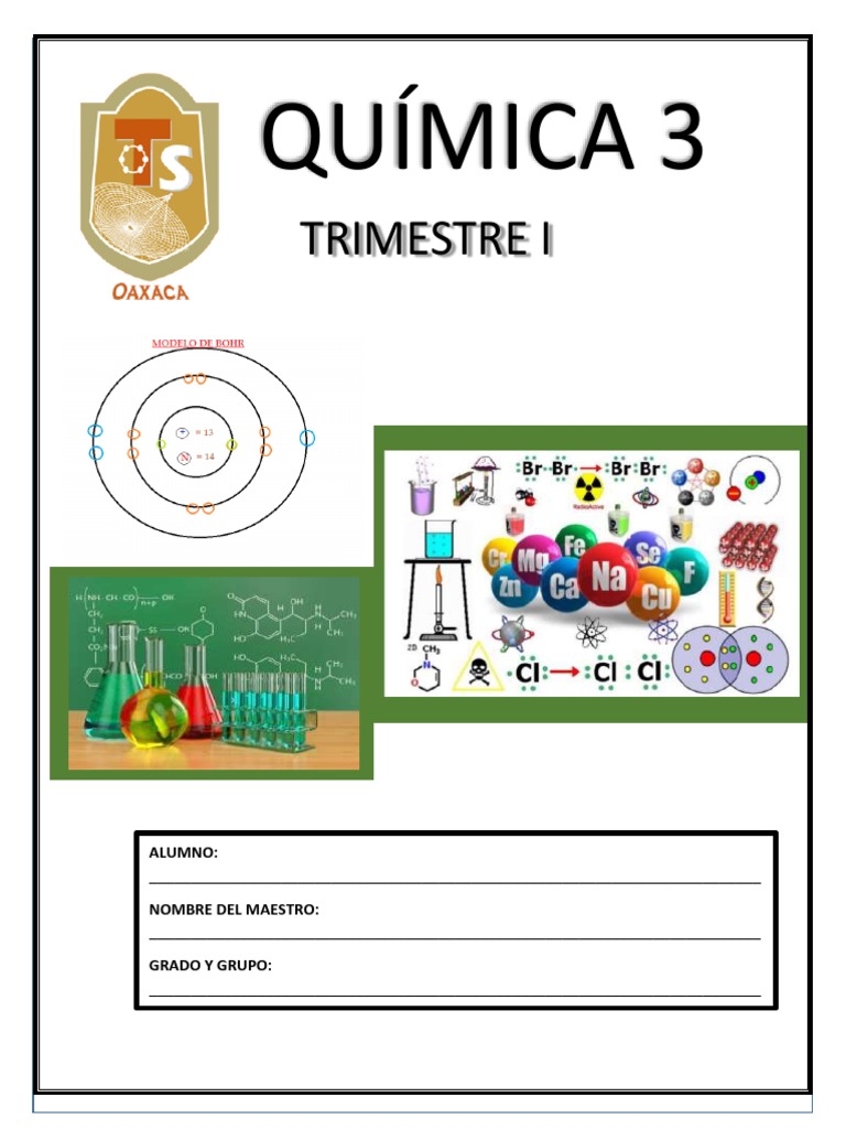 3 Alumno Quimica 1 T Pdf Mezcla Química