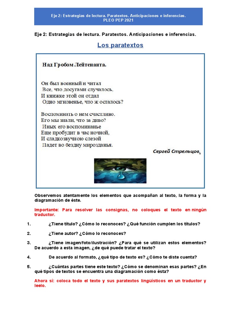 Los Paratextos PLEO | PDF | Crecimiento personal y profesional